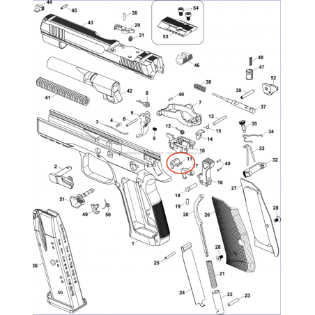 Sear for CZ Shadow 2 CARRY