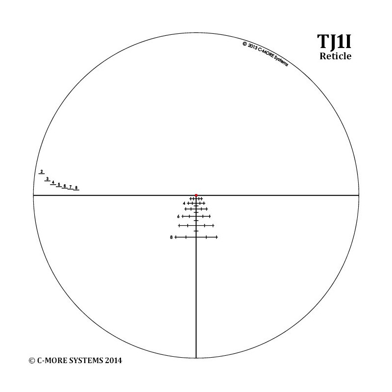 C3 Rifle Scope 1-6 2FP